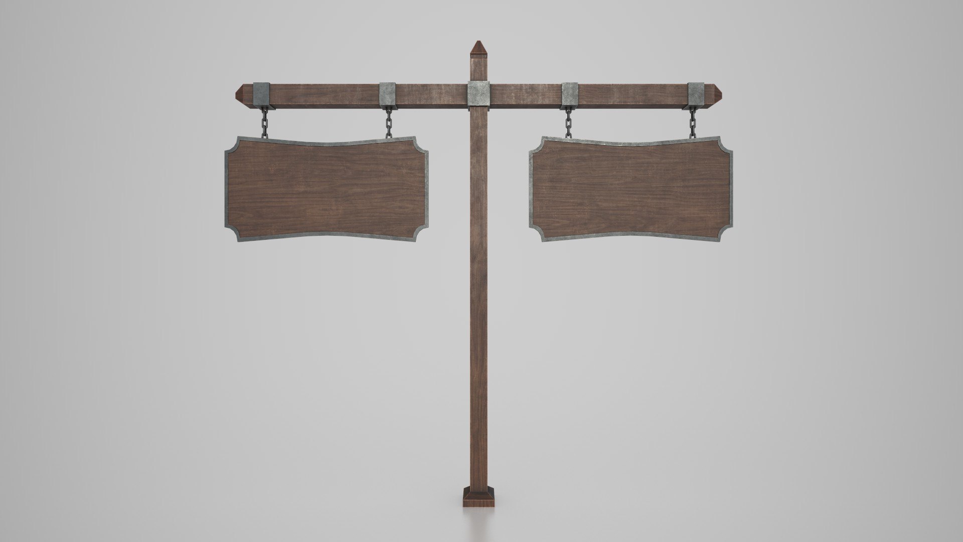 Medieval Signboard V5 Model - TurboSquid 1783043