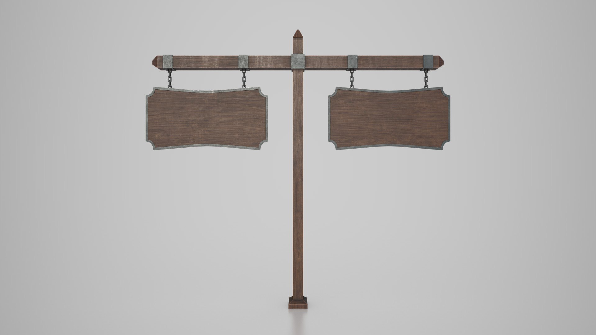Medieval Signboard V5 Model - TurboSquid 1783043