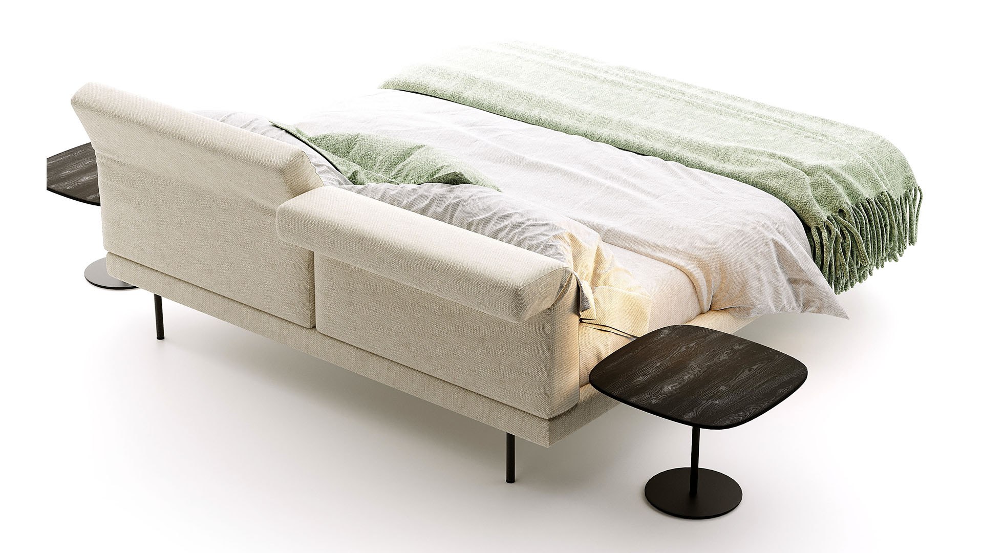 3D Living Divani Sumo Bed - TurboSquid 2098126