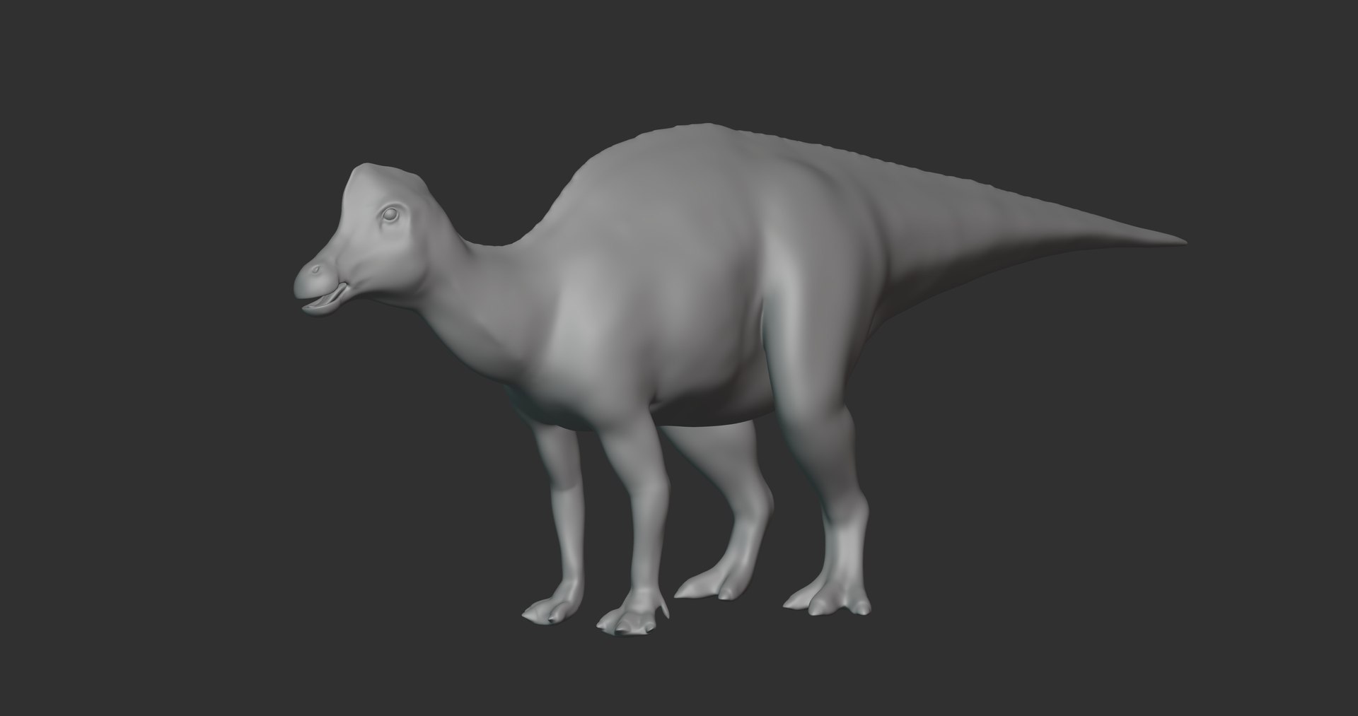 modelo 3d Corythosaurus Basemesh Low Poly - TurboSquid 1994069