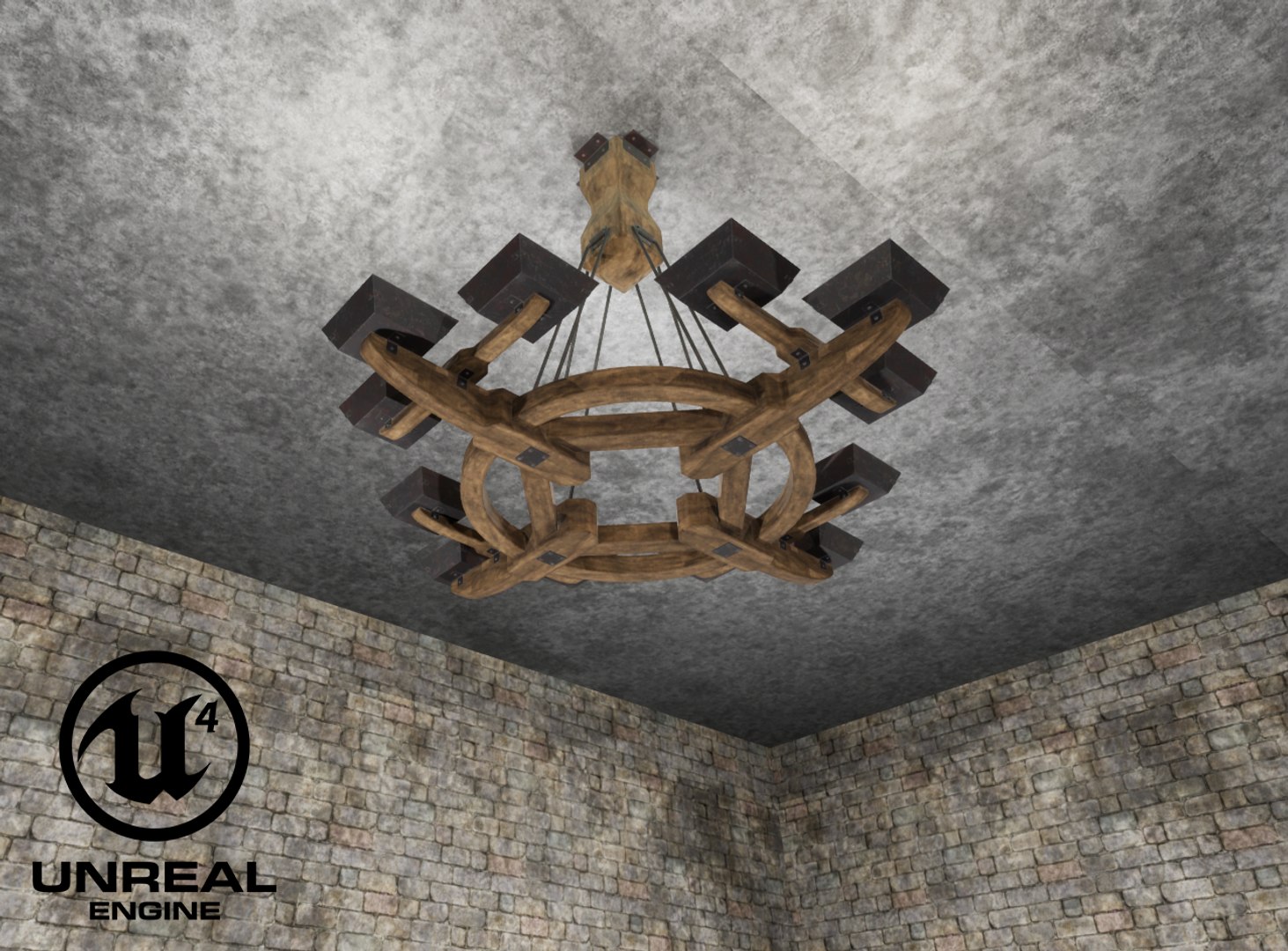 3D Chandelier Model - TurboSquid 2005049