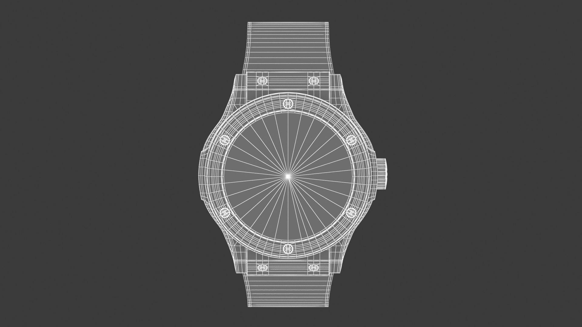 3D Hublot Classic Fusion Original Titanium 42mm Model - TurboSquid 2292684