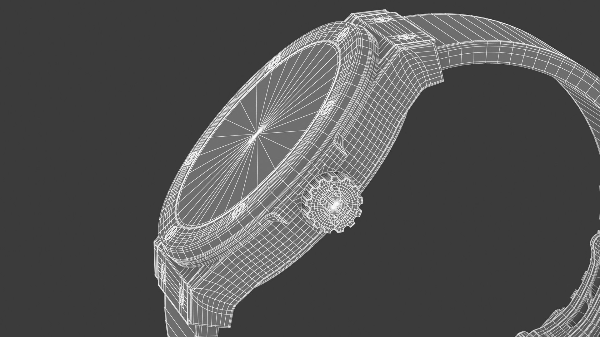 3D Hublot Classic Fusion Original Titanium 42mm Model - TurboSquid 2292684