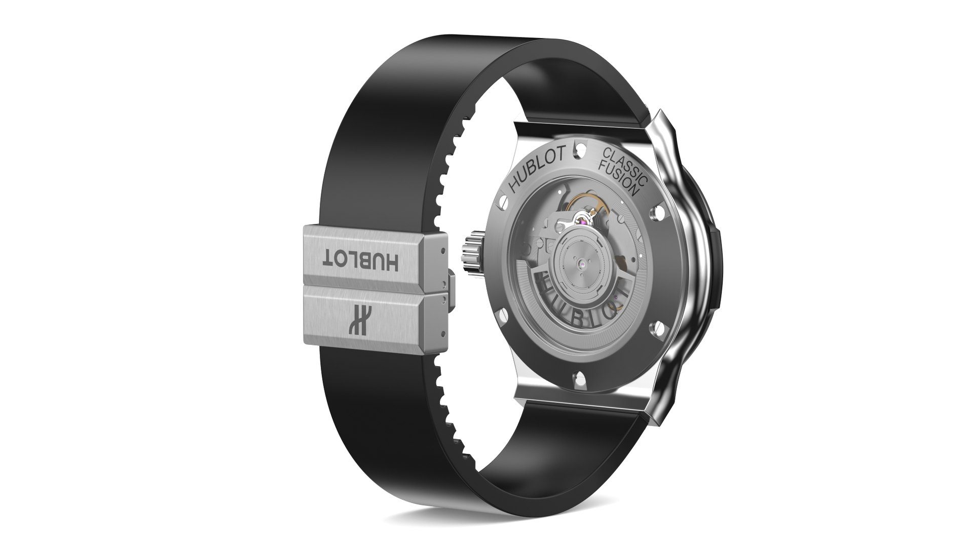 3D Hublot Classic Fusion Original Titanium 42mm Model - TurboSquid 2292684