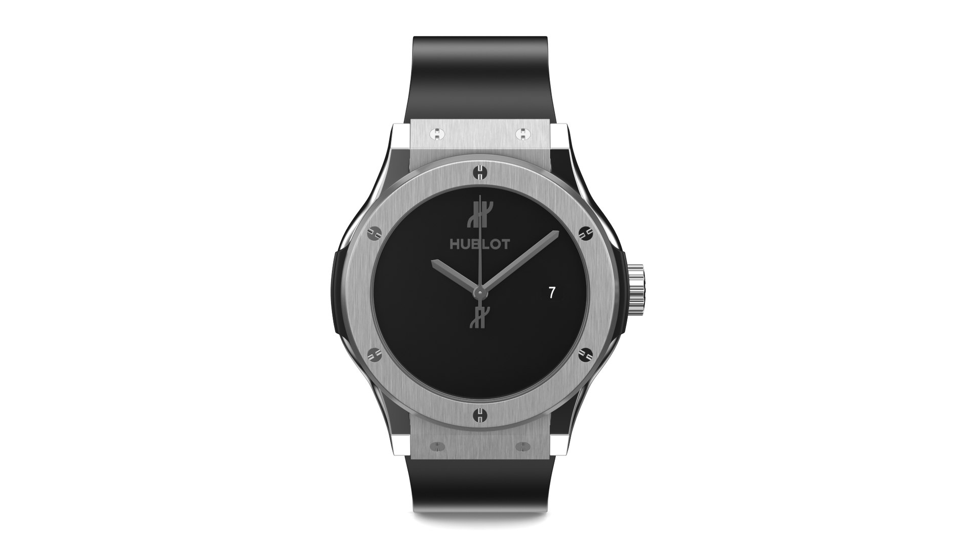 3D Hublot Classic Fusion Original Titanium 42mm Model - TurboSquid 2292684