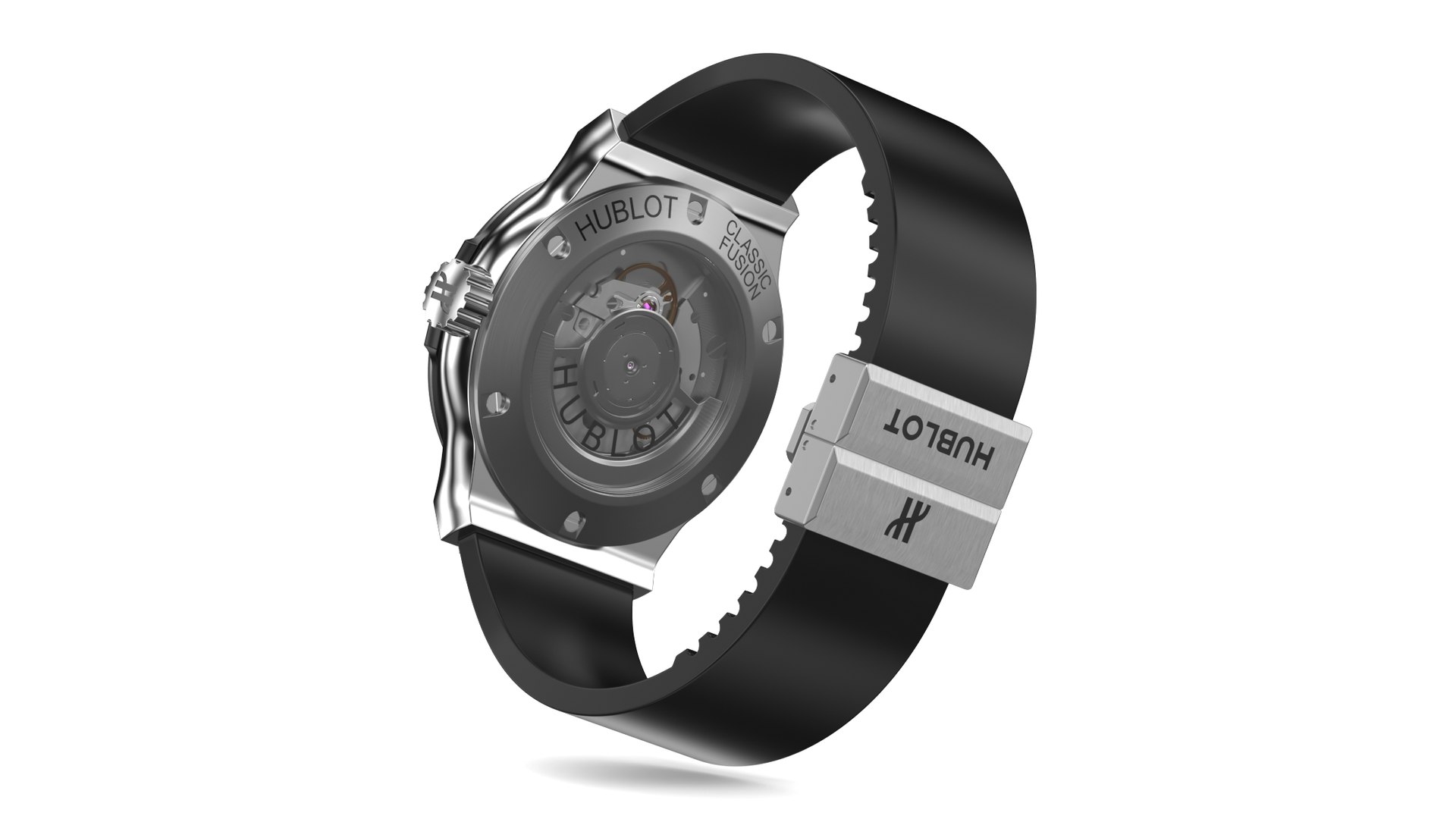 3D Hublot Classic Fusion Original Titanium 42mm Model - TurboSquid 2292684
