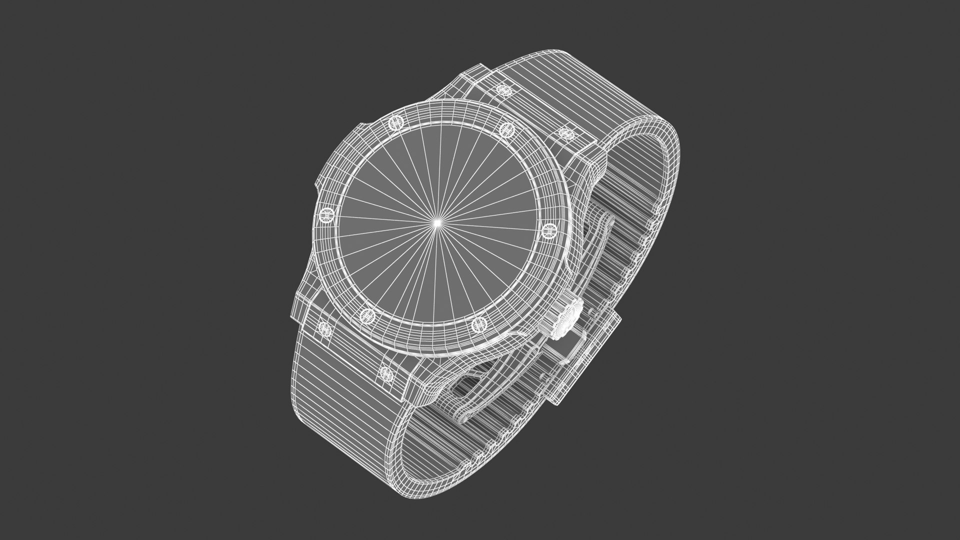 3D Hublot Classic Fusion Original Titanium 42mm Model - TurboSquid 2292684