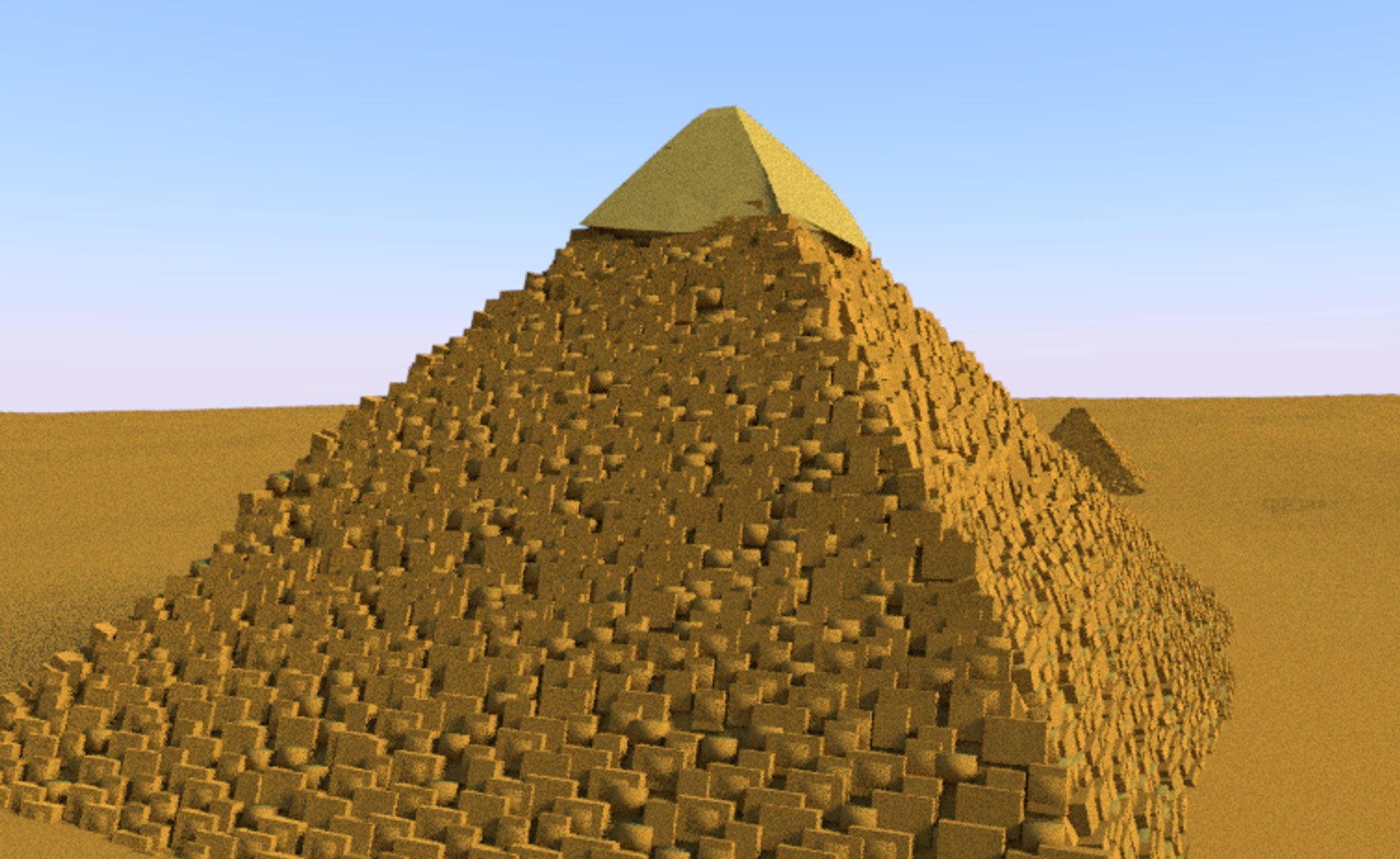 3D Pyramids Giza Egypt - TurboSquid 1493036