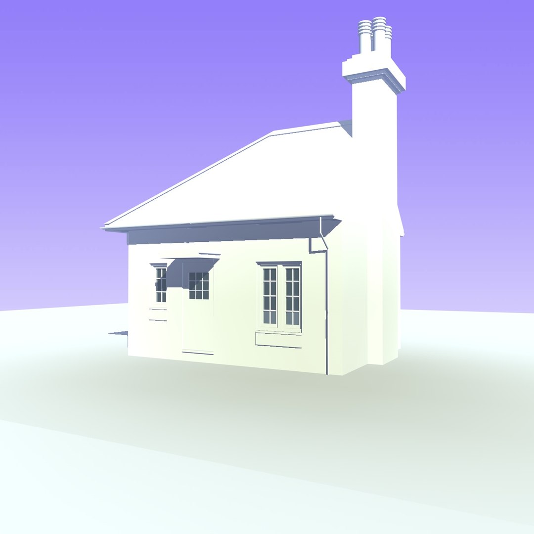 3d Bungalow House Unit 7
