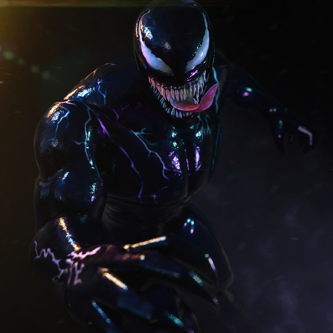 Venom rig 3D model - TurboSquid 1477963