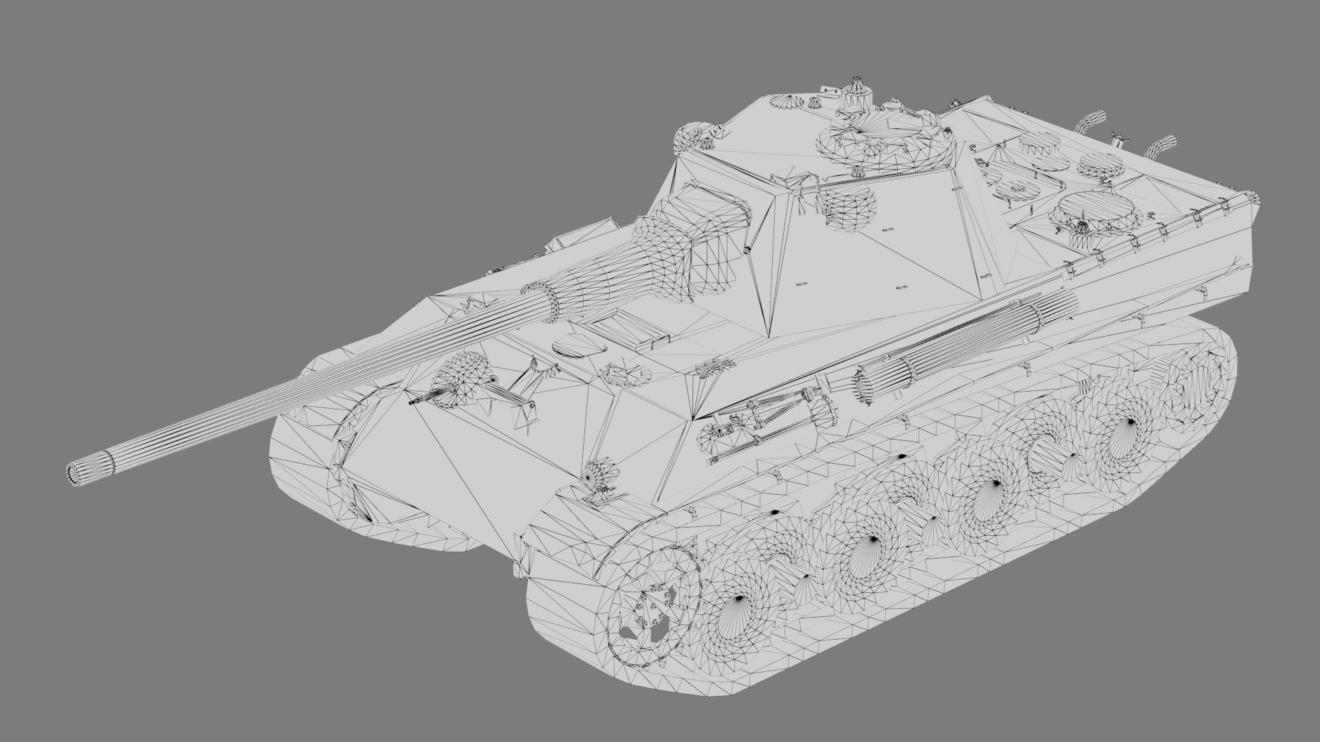 Panther II 3D Model - TurboSquid 2084191