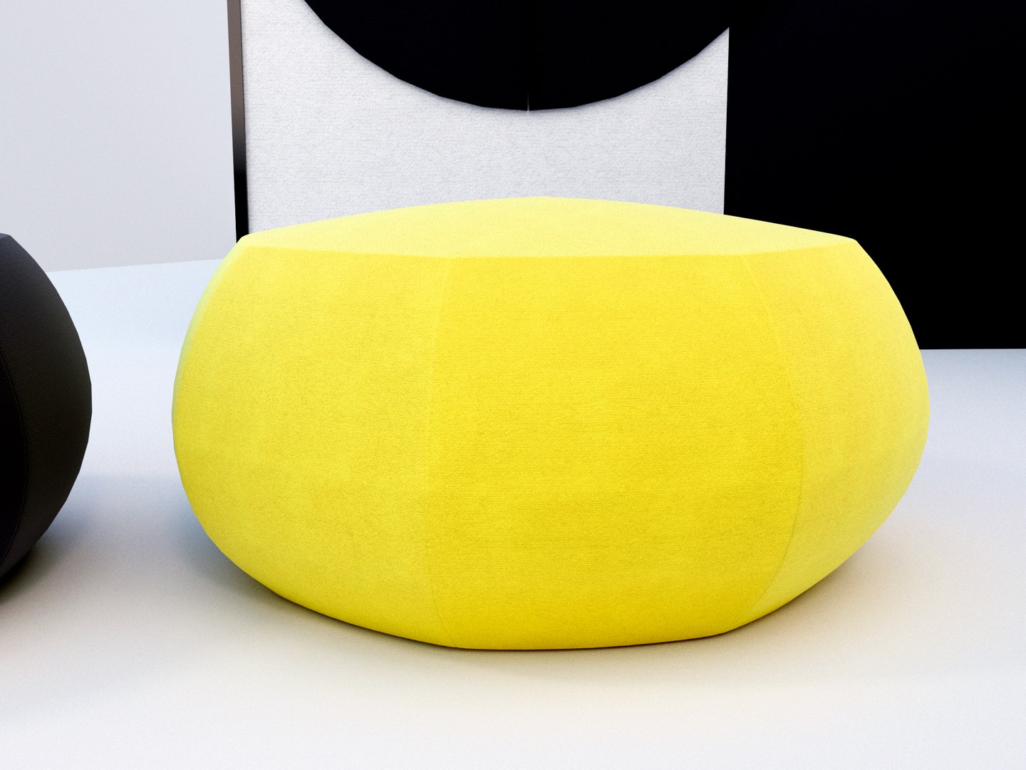 3D model ottomans folding screen - TurboSquid 1329442