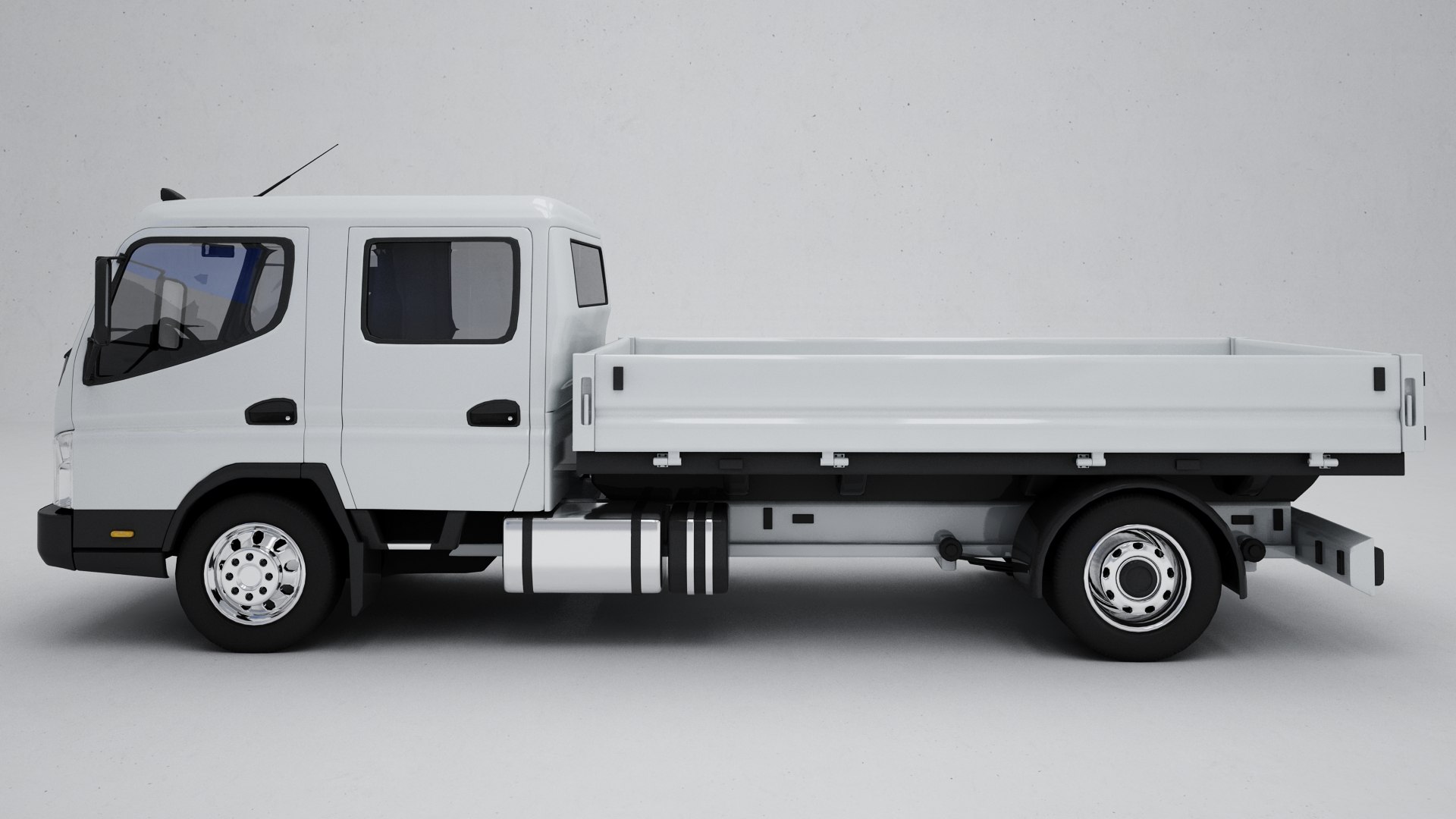 MITSUBISHI FUSO CANTER DOUBLE CABIN Model - TurboSquid 1904189