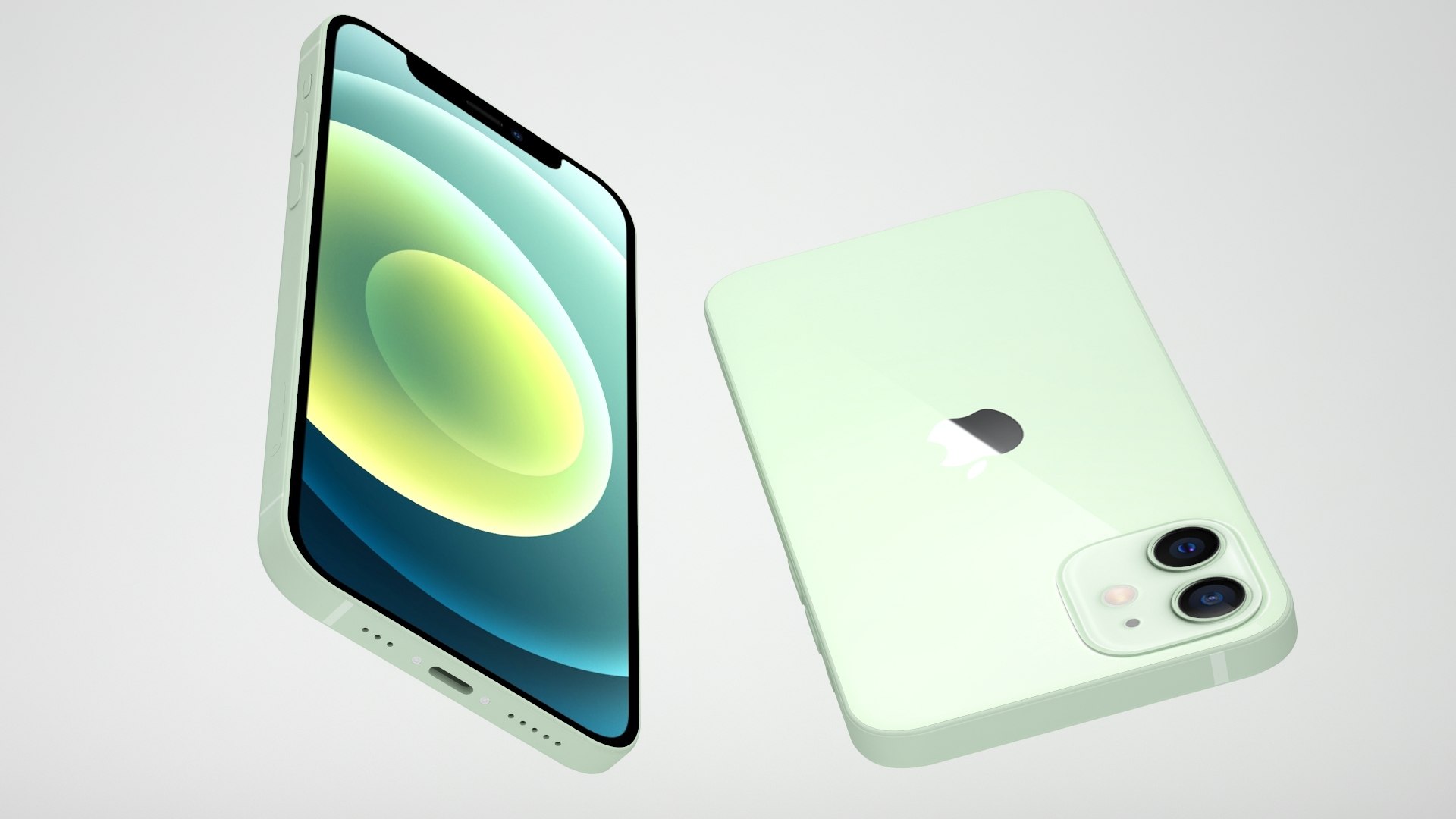 Apple IPhone 12 Green 3D - TurboSquid 2045113
