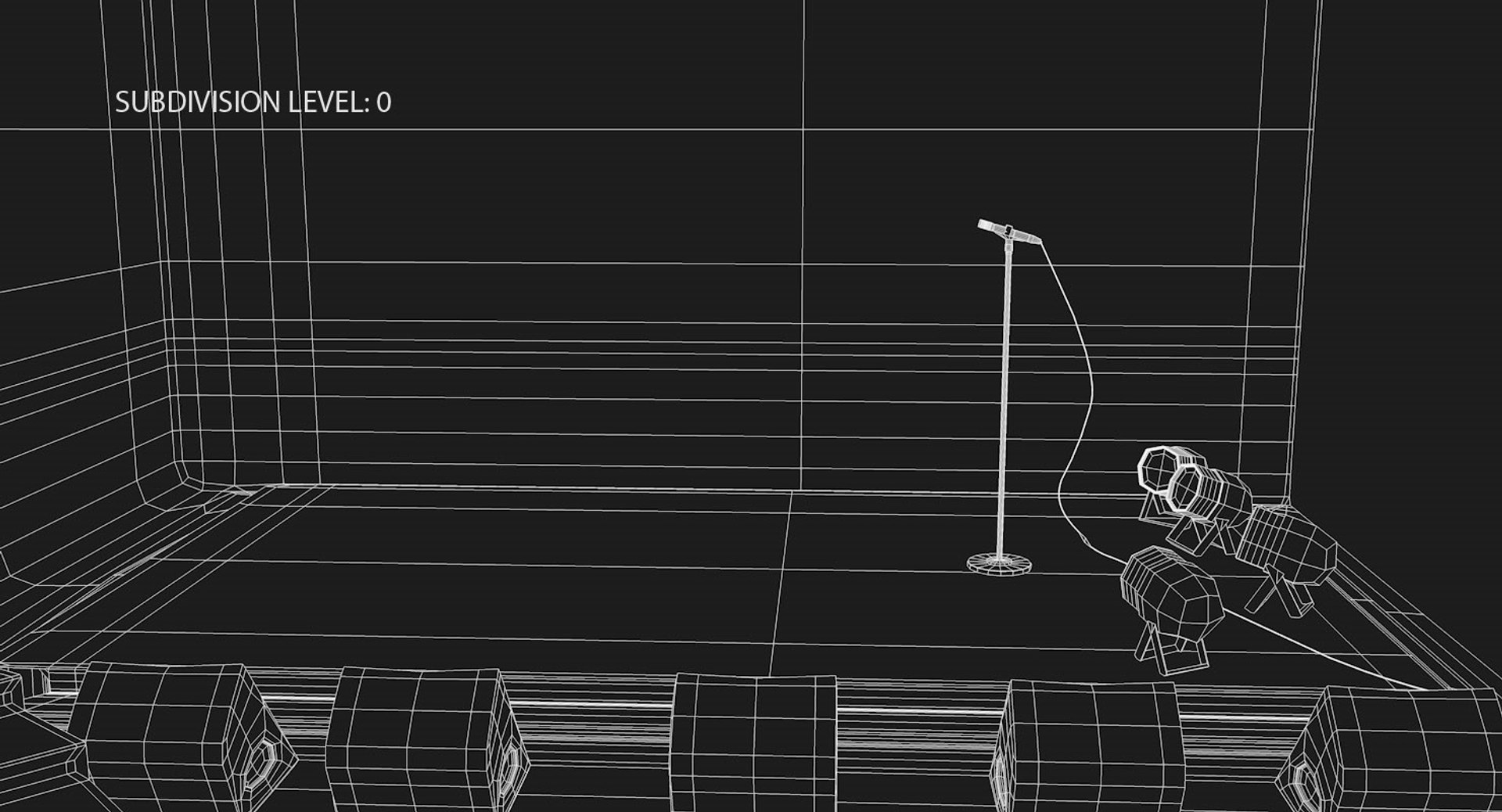 Television Studio Lights 3D Model - TurboSquid 1219626