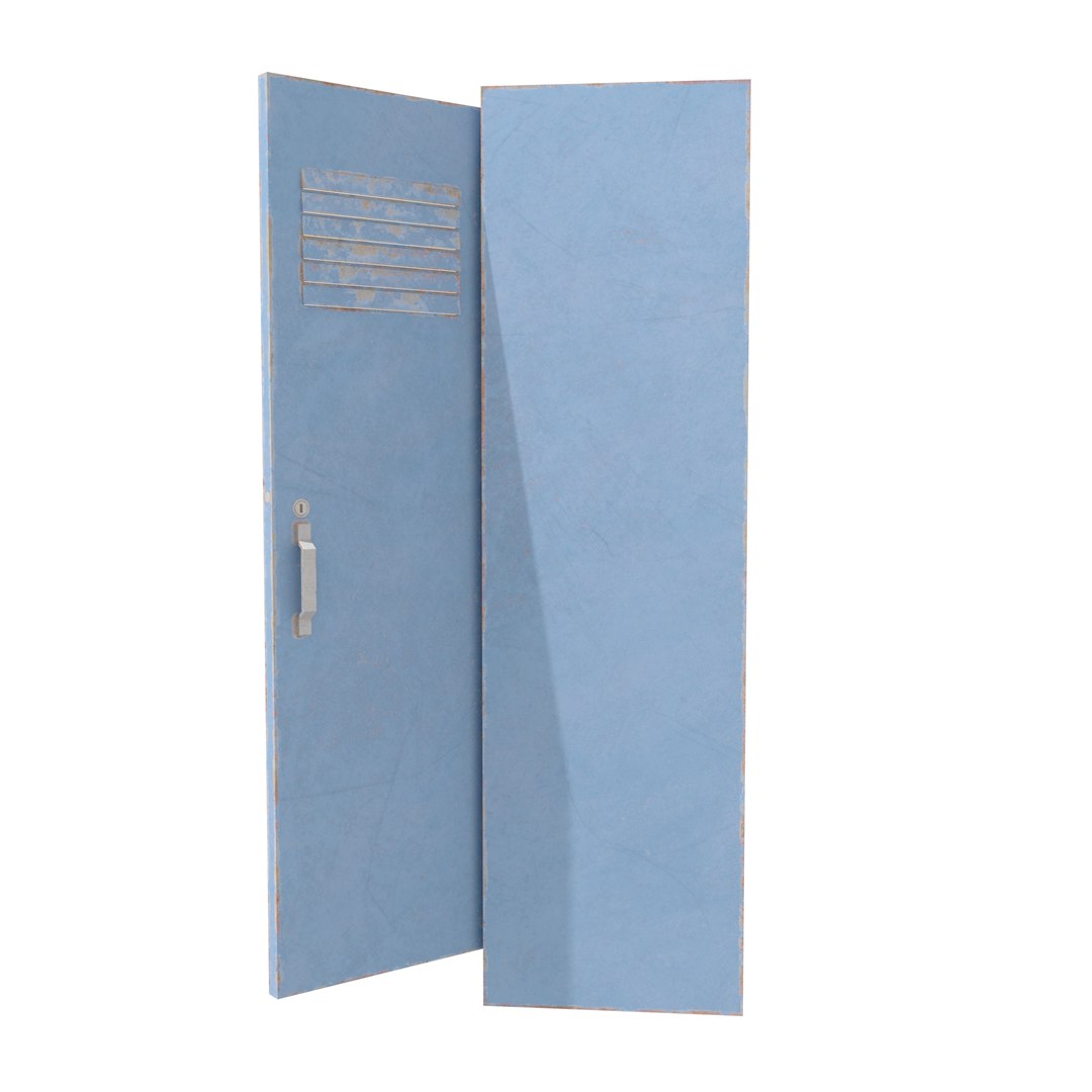 Rusty Dusty Locker Model - TurboSquid 1773320