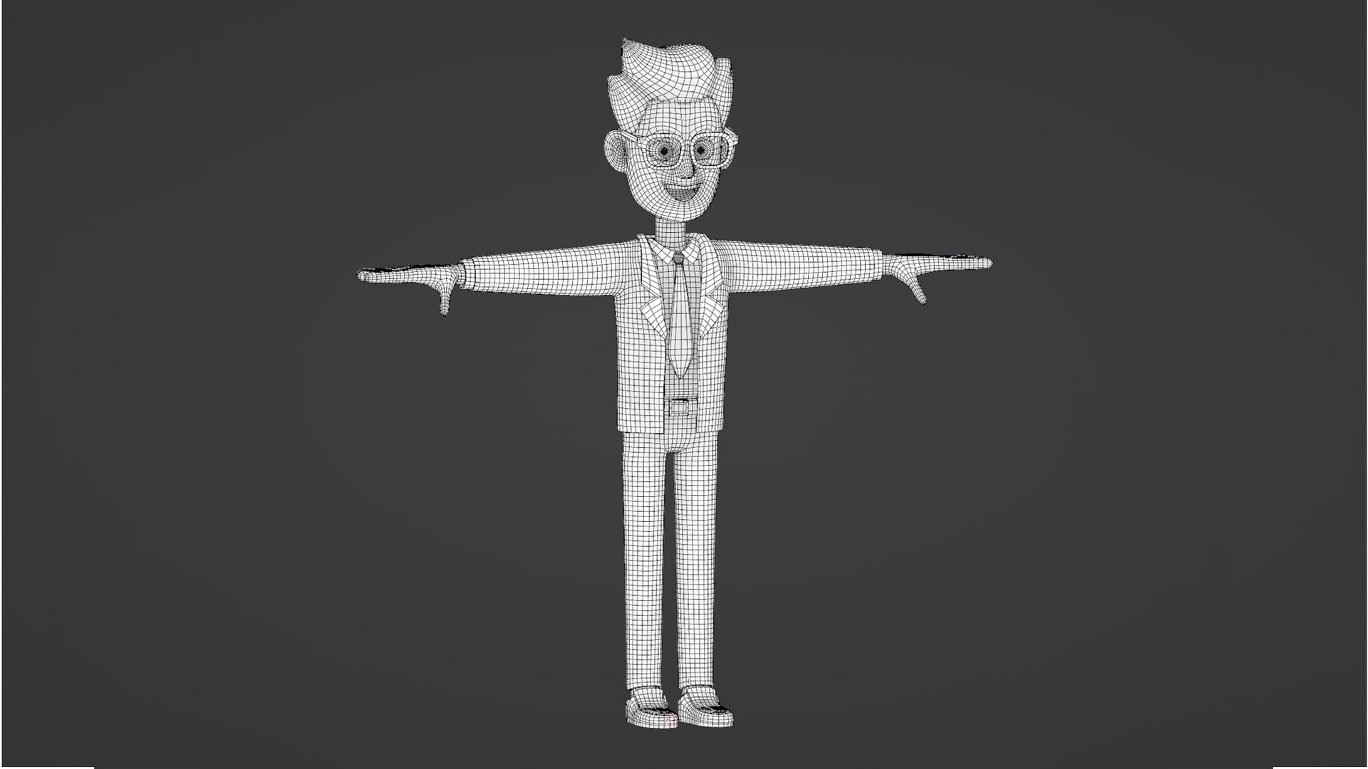 3D Rigged Character Hubert Model - TurboSquid 2105211