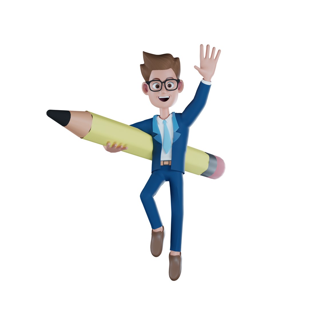 3D Rigged Character Hubert Model - TurboSquid 2105211