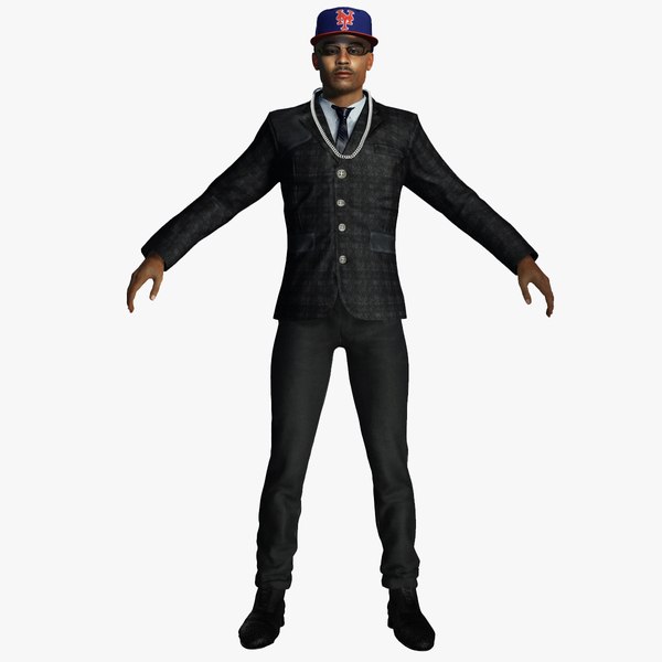 modelo 3d rapero popular - TurboSquid 2045148