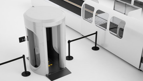 Security System Airport 04 3D model - TurboSquid 1775963
