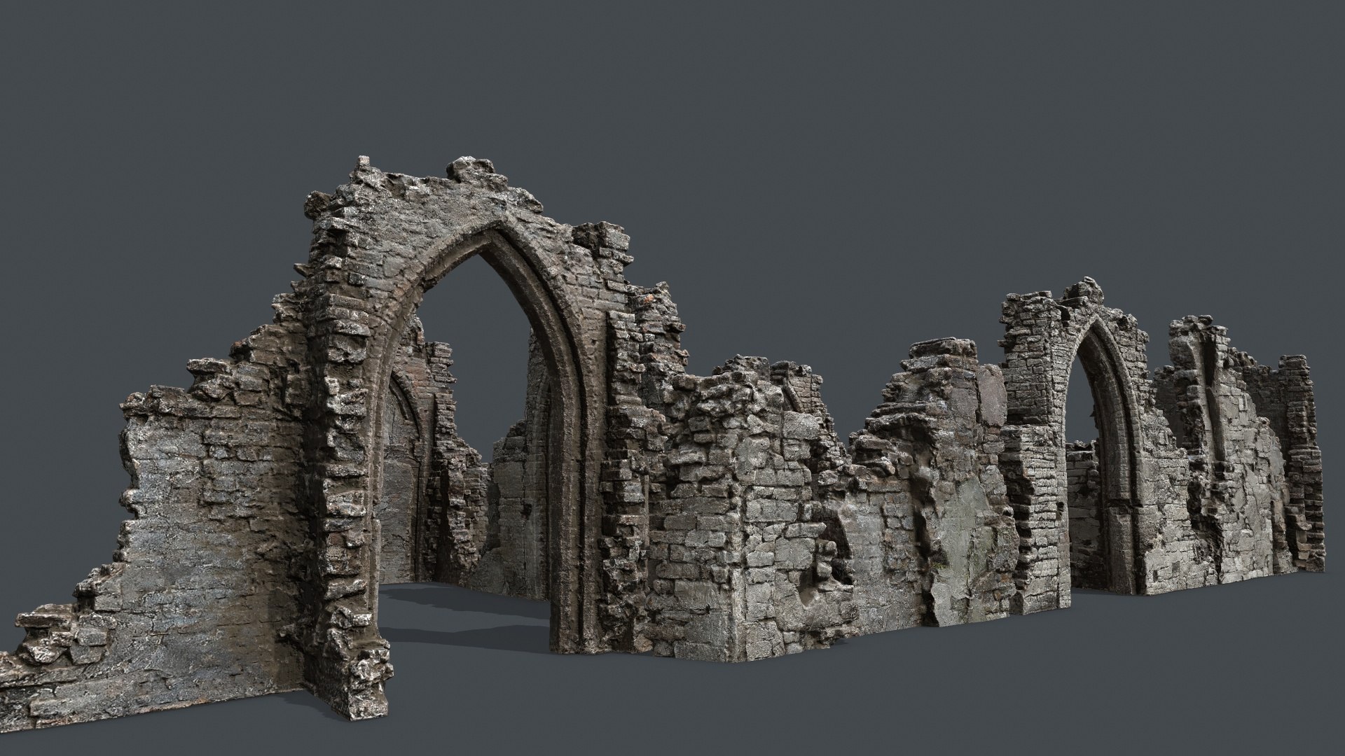 Ruin Gate 3D - TurboSquid 2322438