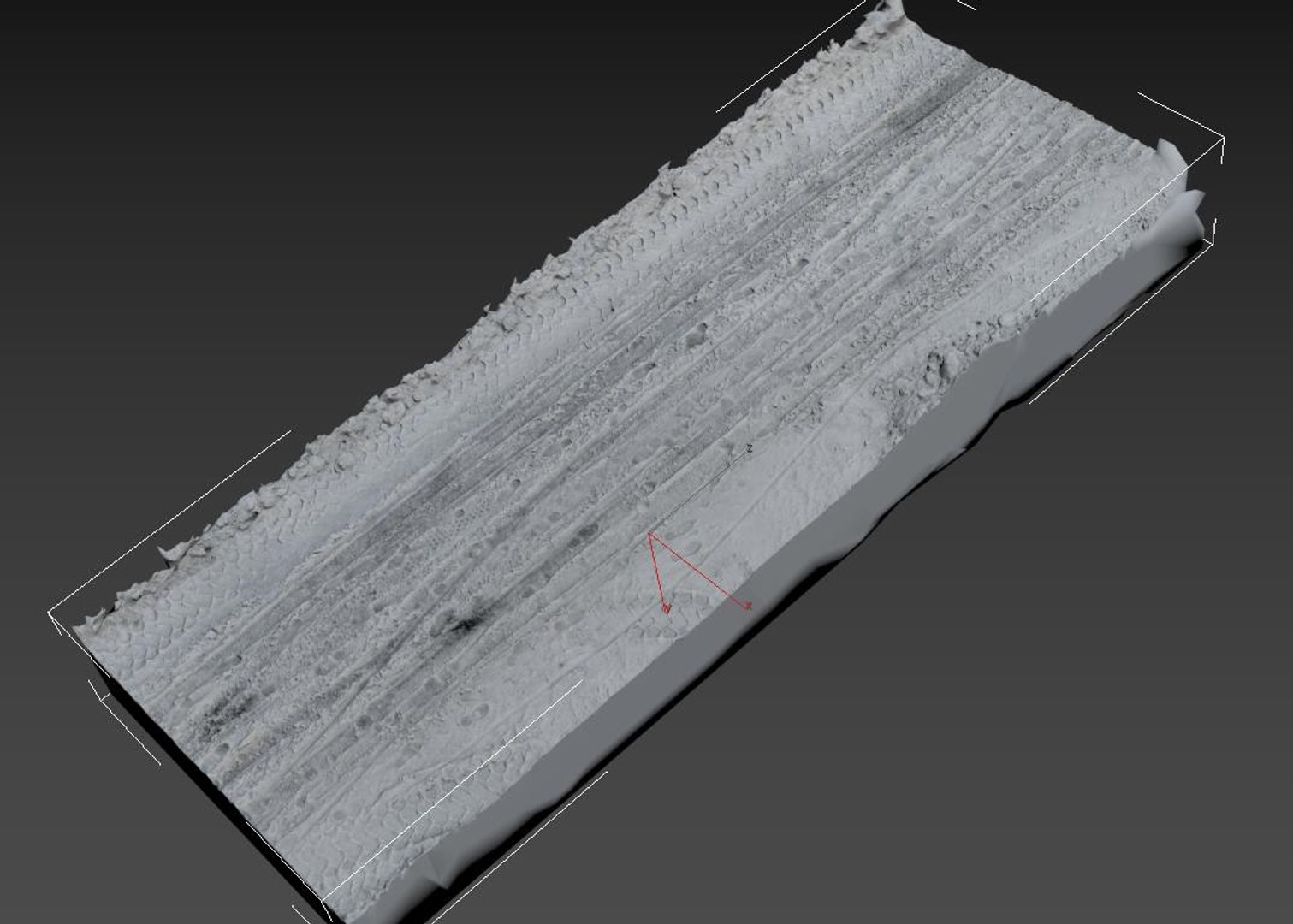 3D Ultra Realistic Snow Road - TurboSquid 1758460