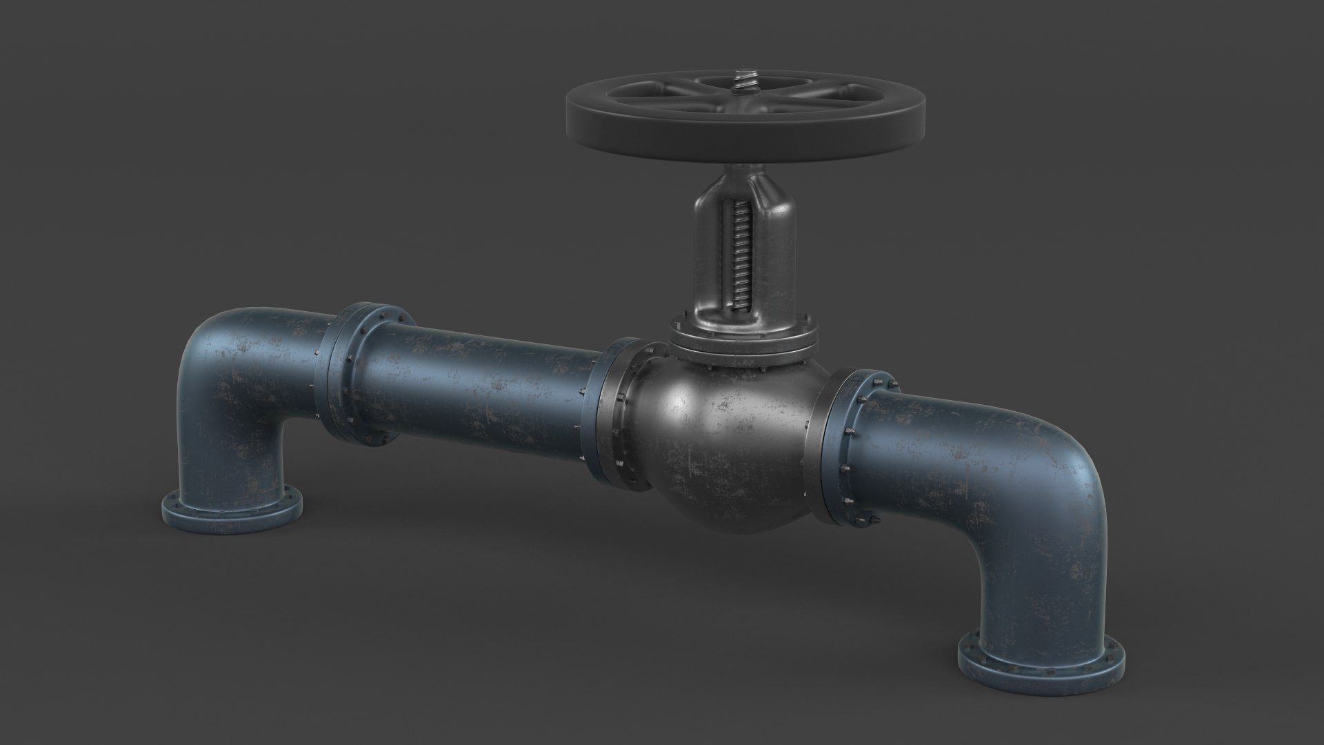 3D Gas Pipe Model - TurboSquid 2004916