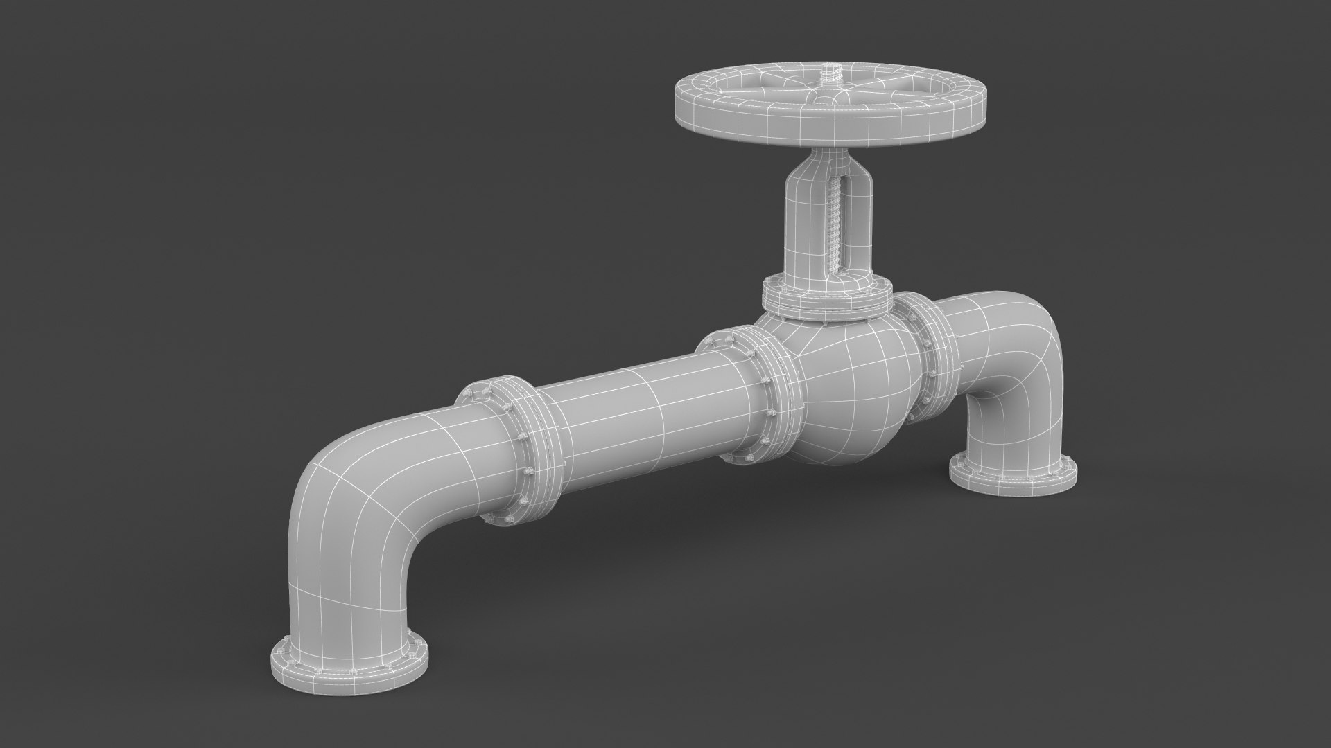 3D Gas Pipe Model - TurboSquid 2004916