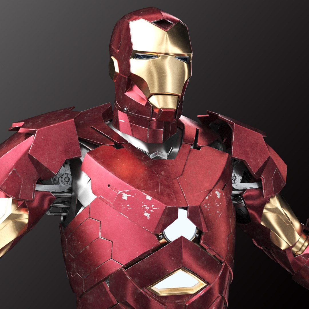 Iron Man Pack 02 4 in 1 3D model - TurboSquid 1943318