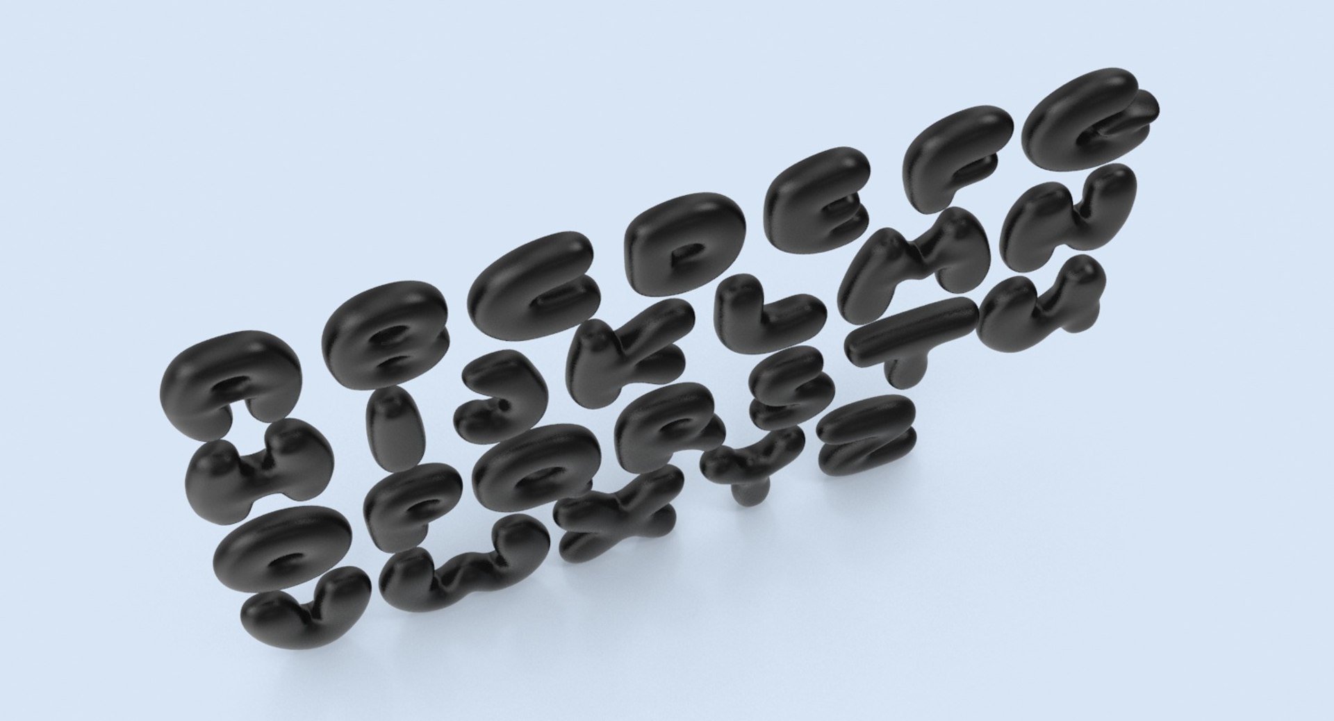 Bubble Alphabet Letters Max