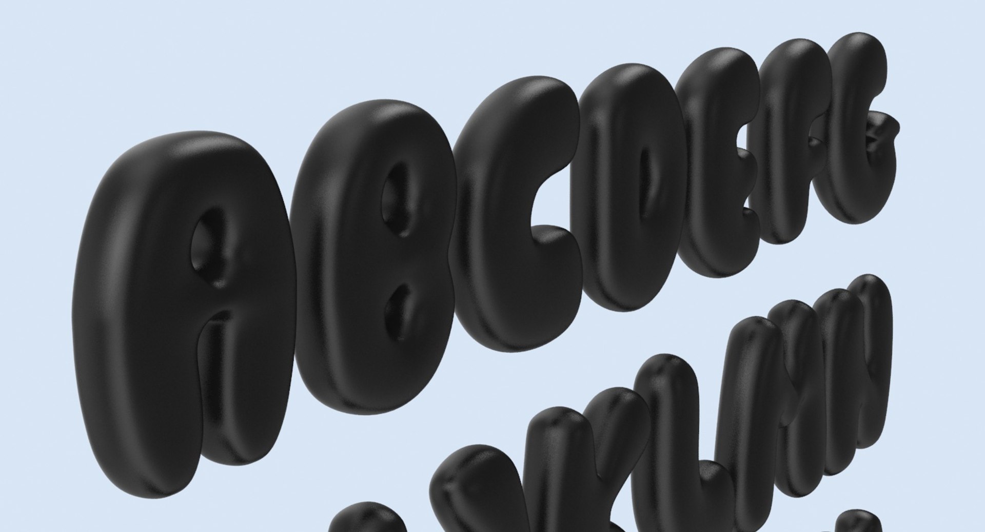 Bubble Alphabet Letters Max