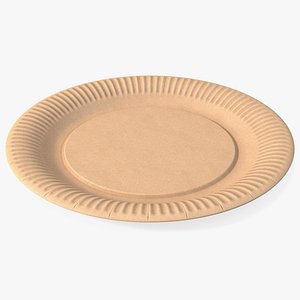 Paper Plate 3D Models for Download | TurboSquid