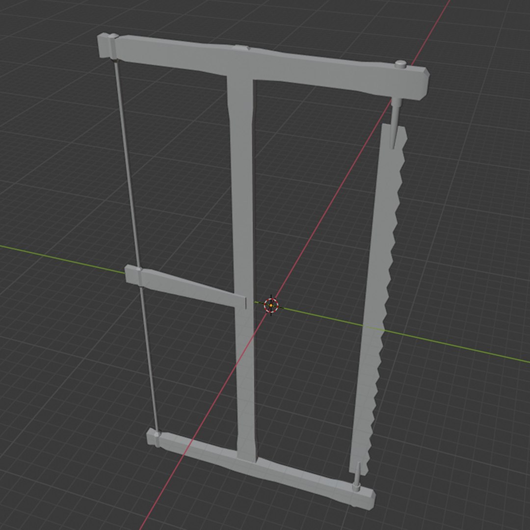 Old Saw 3D Model - TurboSquid 1571874