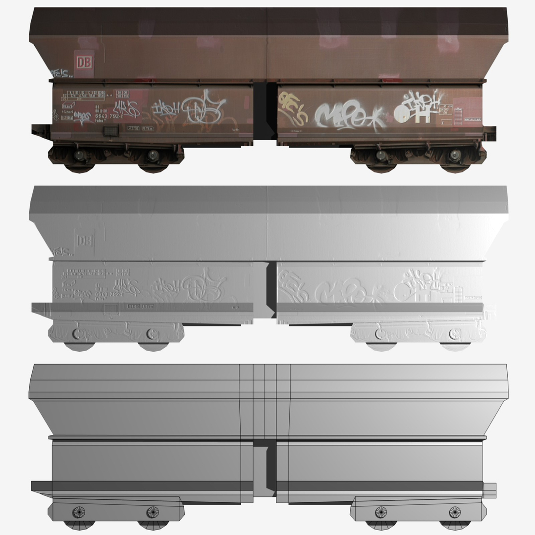Maya Train Car