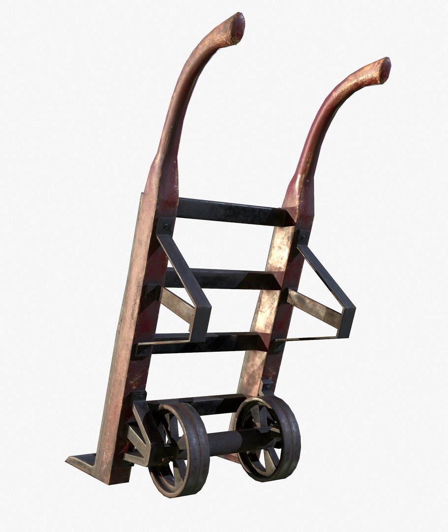 3d Ready Retro Dolly Pbr Model
