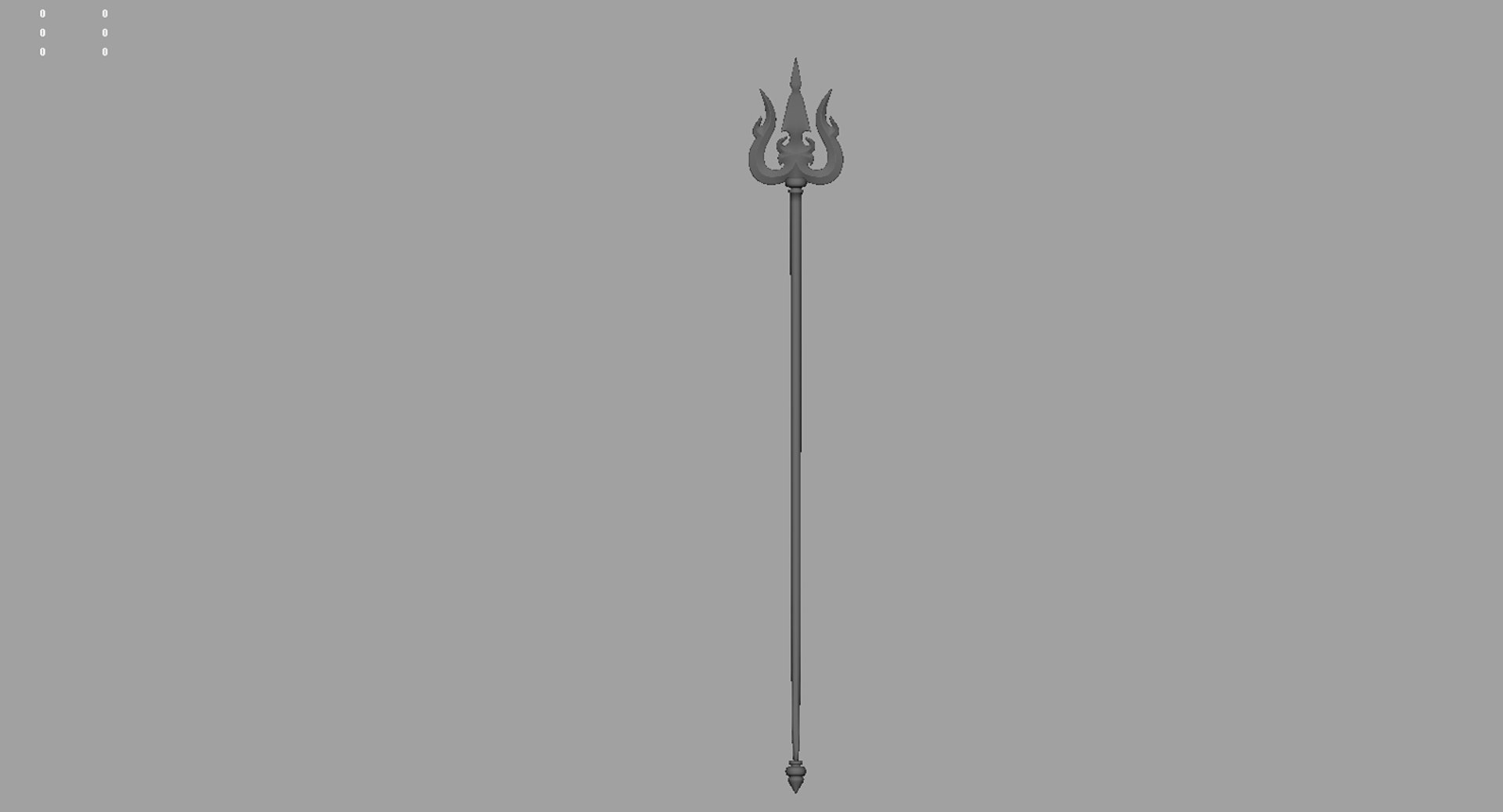 3D Model Trident - TurboSquid 1540851