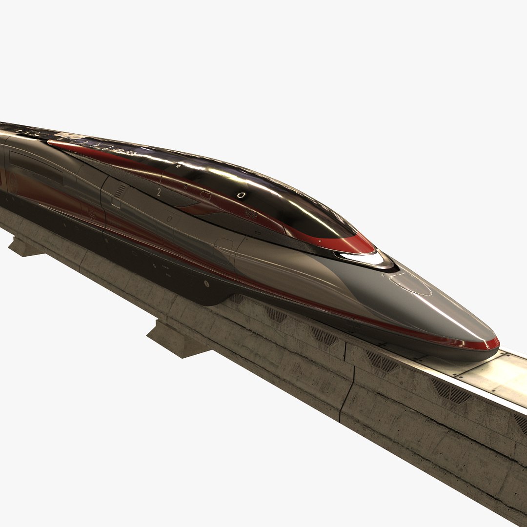 Train Maglev 3D - TurboSquid 1833801