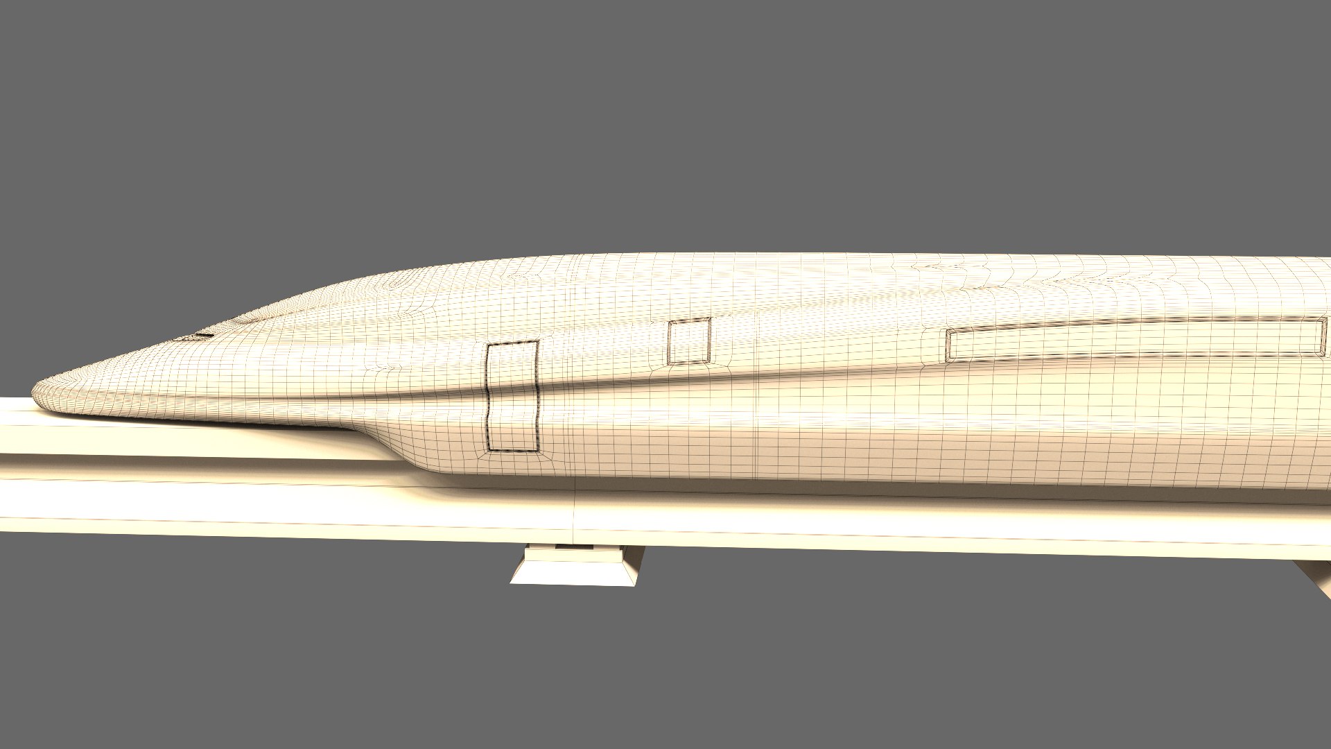 Train Maglev 3D - TurboSquid 1833801