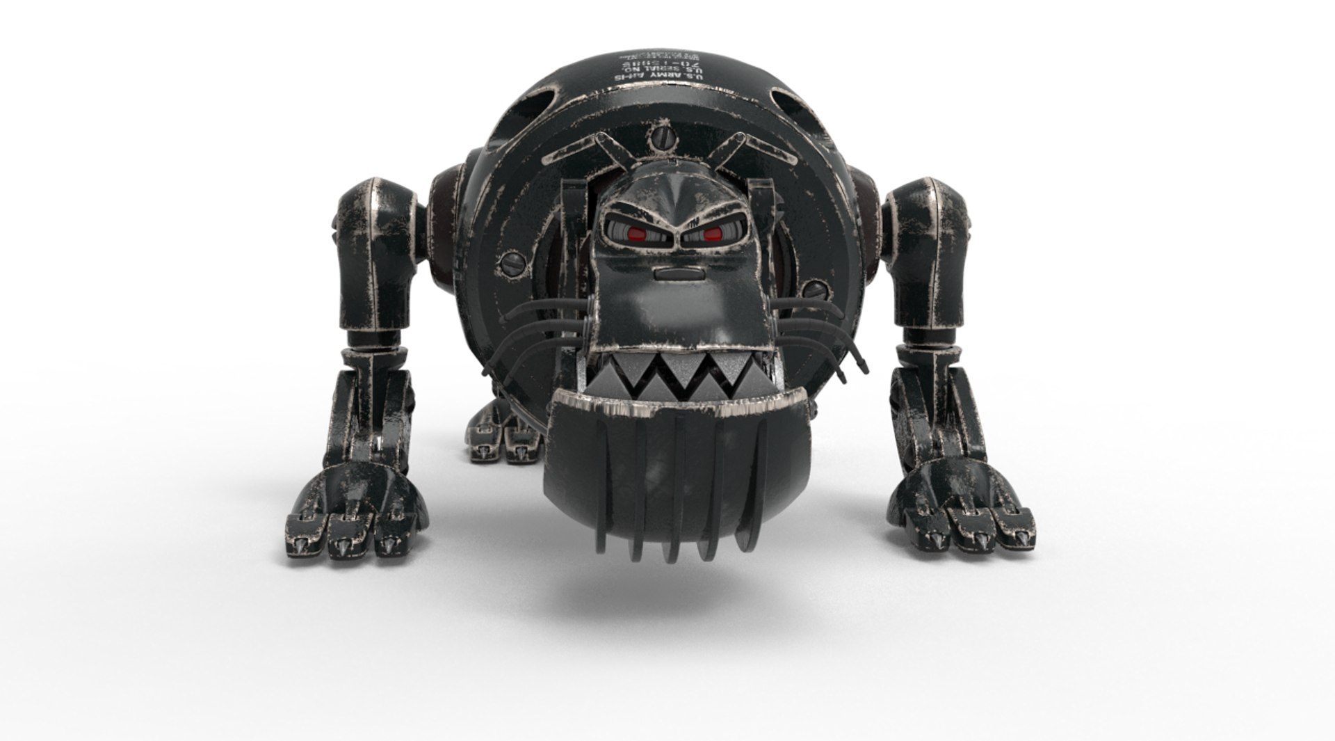 3D Robot Dog Cyborg - TurboSquid 1647475