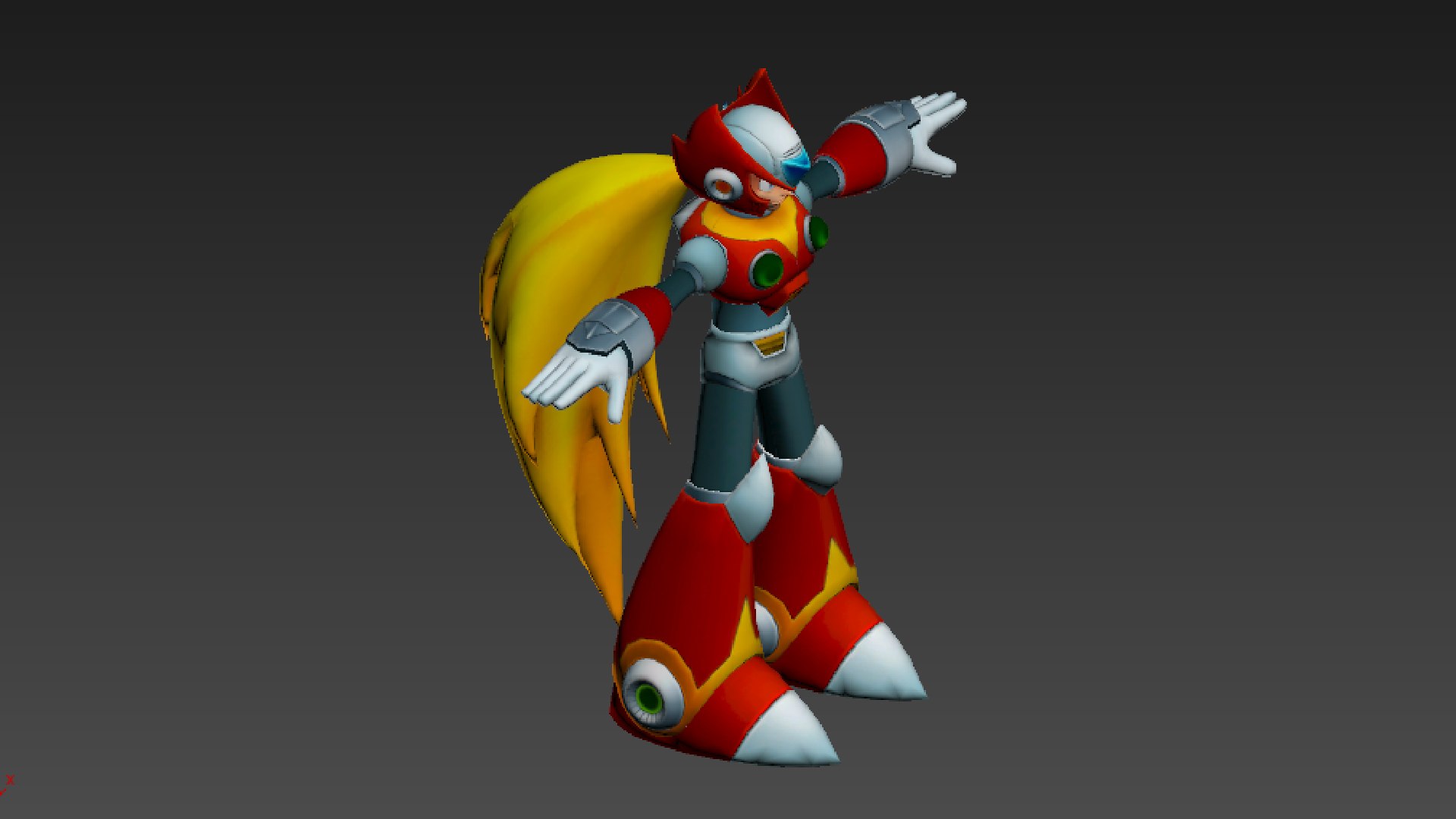 ZERO from Megaman model - TurboSquid 2015592