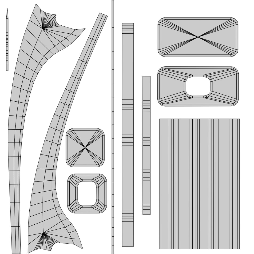 Curved Sword 11 Model - TurboSquid 2048925