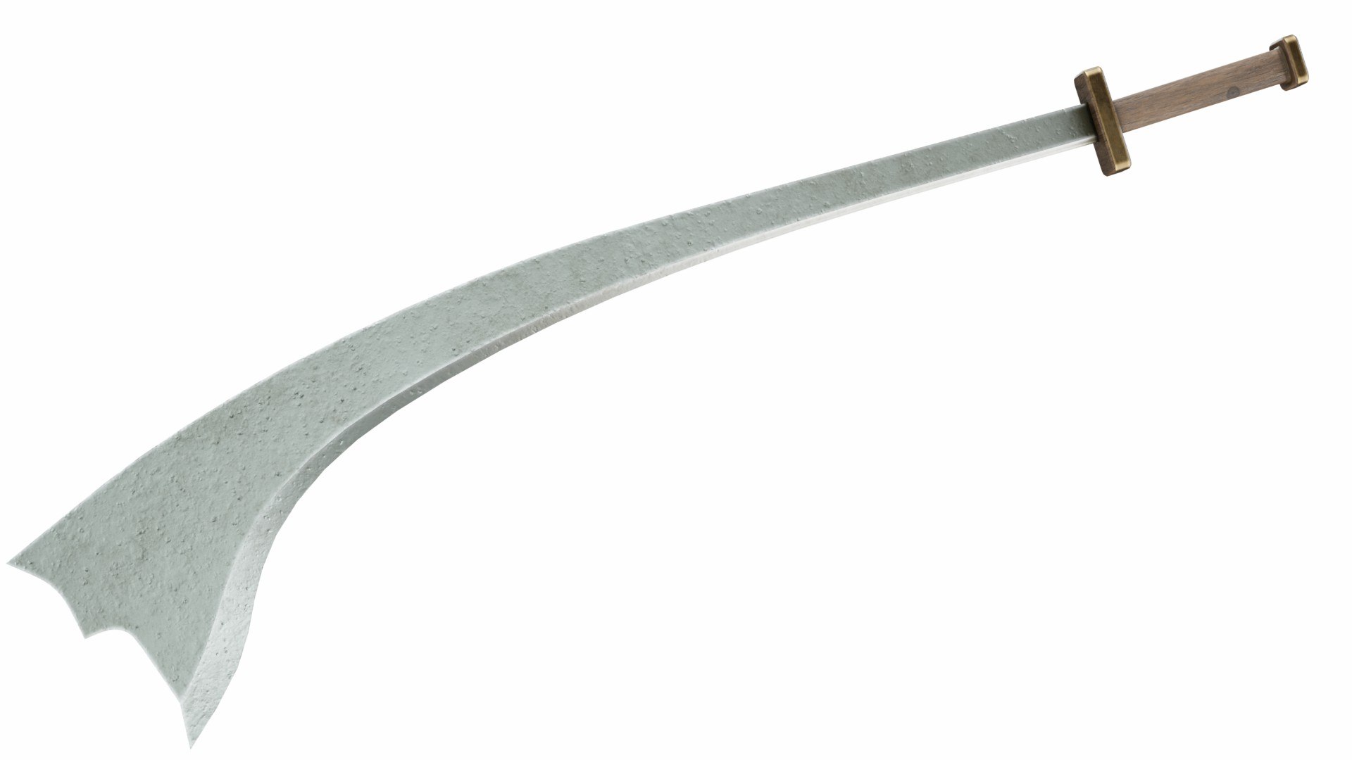 Curved Sword 11 Model - TurboSquid 2048925