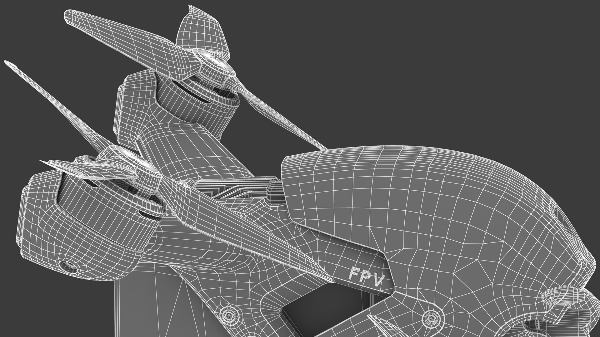 3D model DJI FPV Drone - TurboSquid 2032920