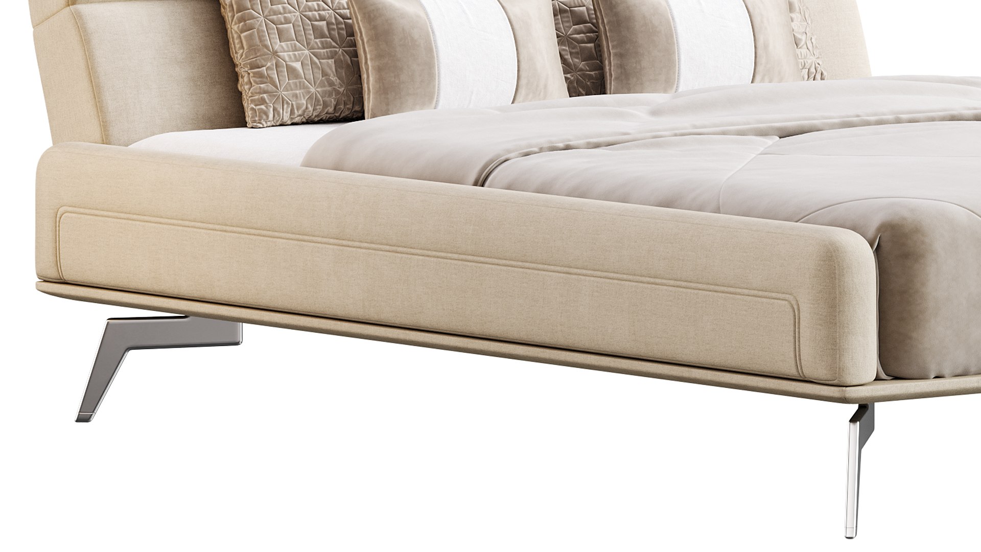 3D Delavega Bed K114 - TurboSquid 2278059