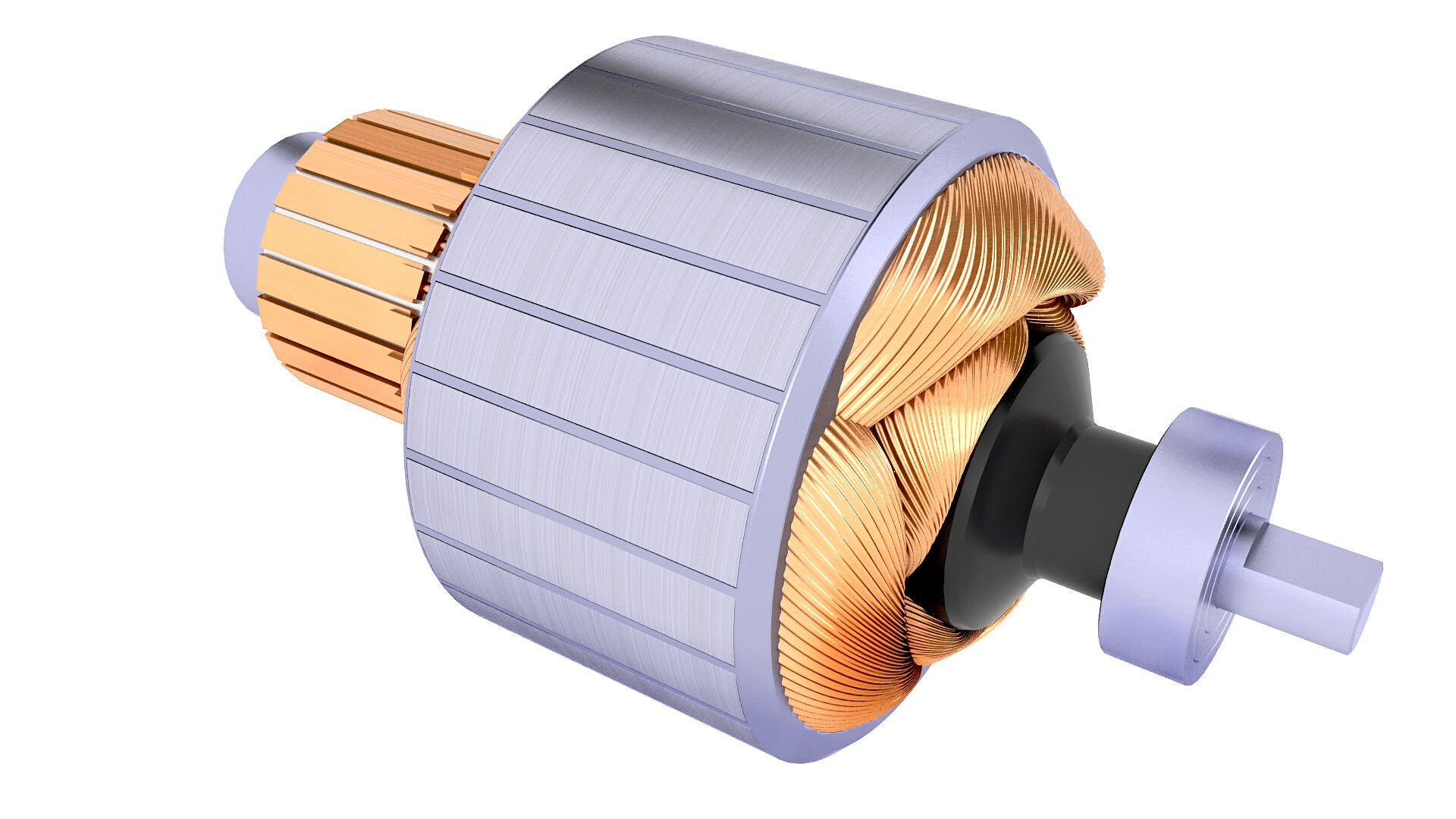 Rotor Electric Motor 3D Model - TurboSquid 1679890