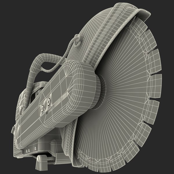 husqvarna k760 disc cutter 3d model