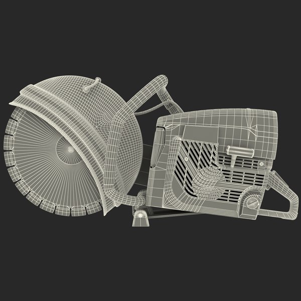 husqvarna k760 disc cutter 3d model