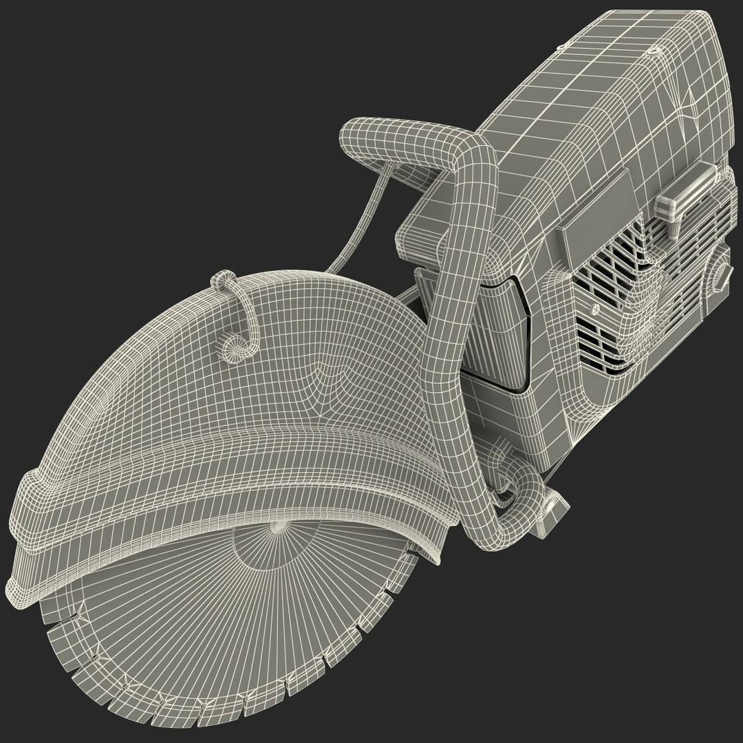 Husqvarna K760 Disc Cutter 3d Model