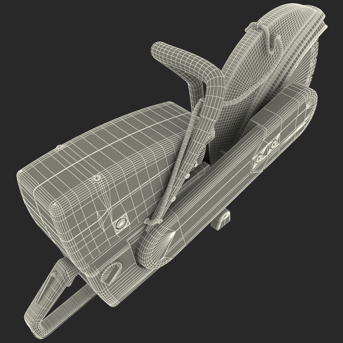 husqvarna k760 disc cutter 3d model