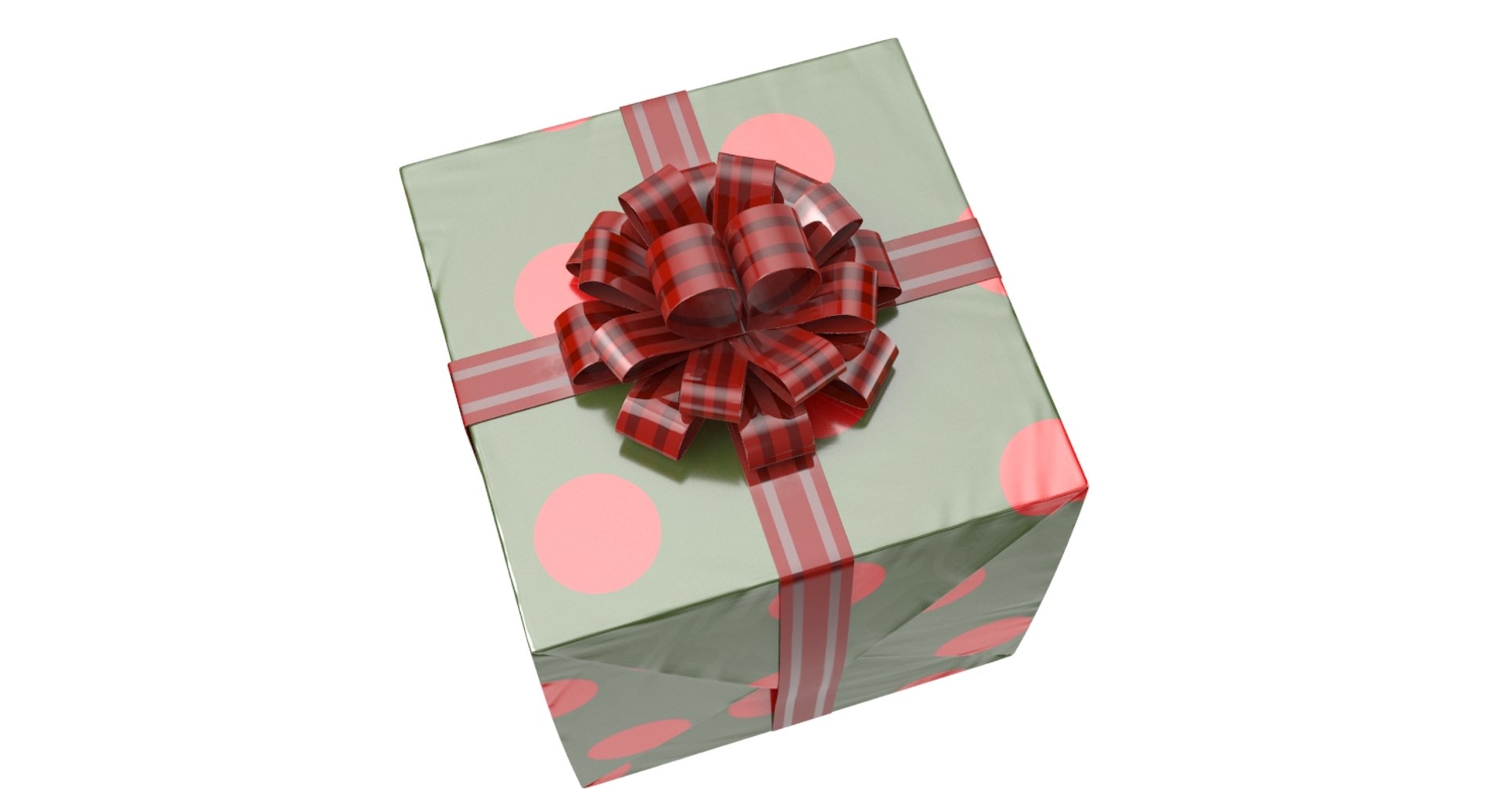 Real Gift Box 3D Model - TurboSquid 1352875